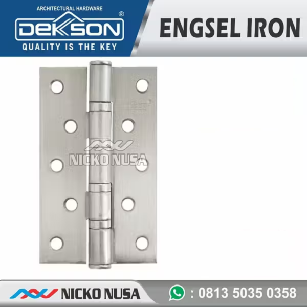 Engsel Dekson Dekkson 5 inch ES IR 5X3X3MM 4BB SN