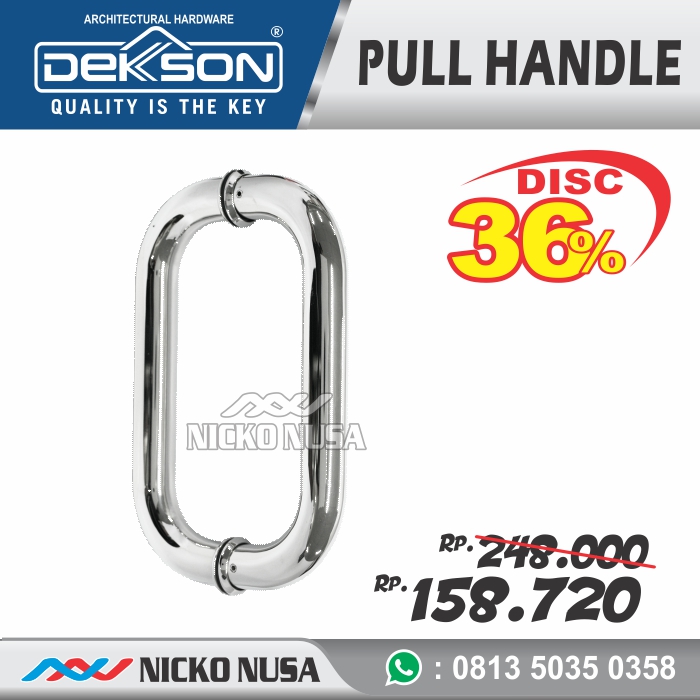 Pull Handle Pintu Dekkson PH DKS ECO 801 25X200PSS / Handle - Nicko Nusa